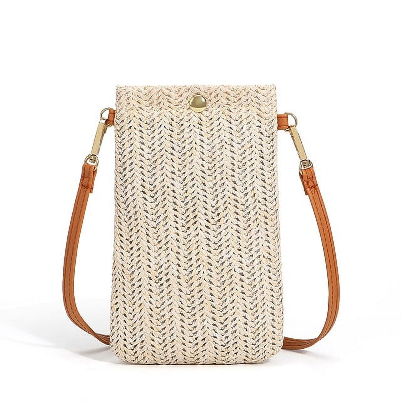 CoCopeanut Fashion Woven Straw Ladies Crossbody Messenger Bag Summer ...
