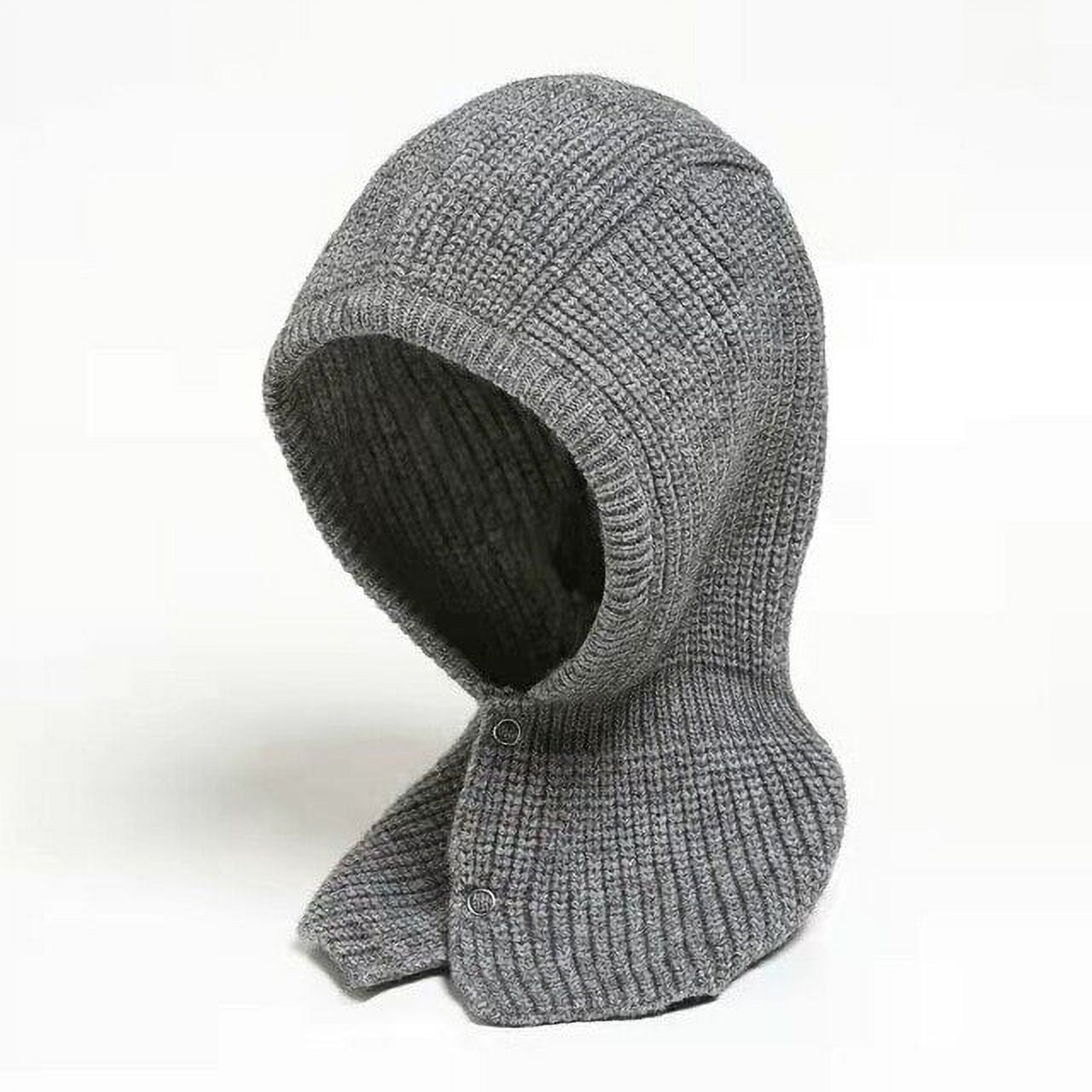 CoCopeanut New Fashion Unisex Knitted Hooded Neck Collar Cap Head ...