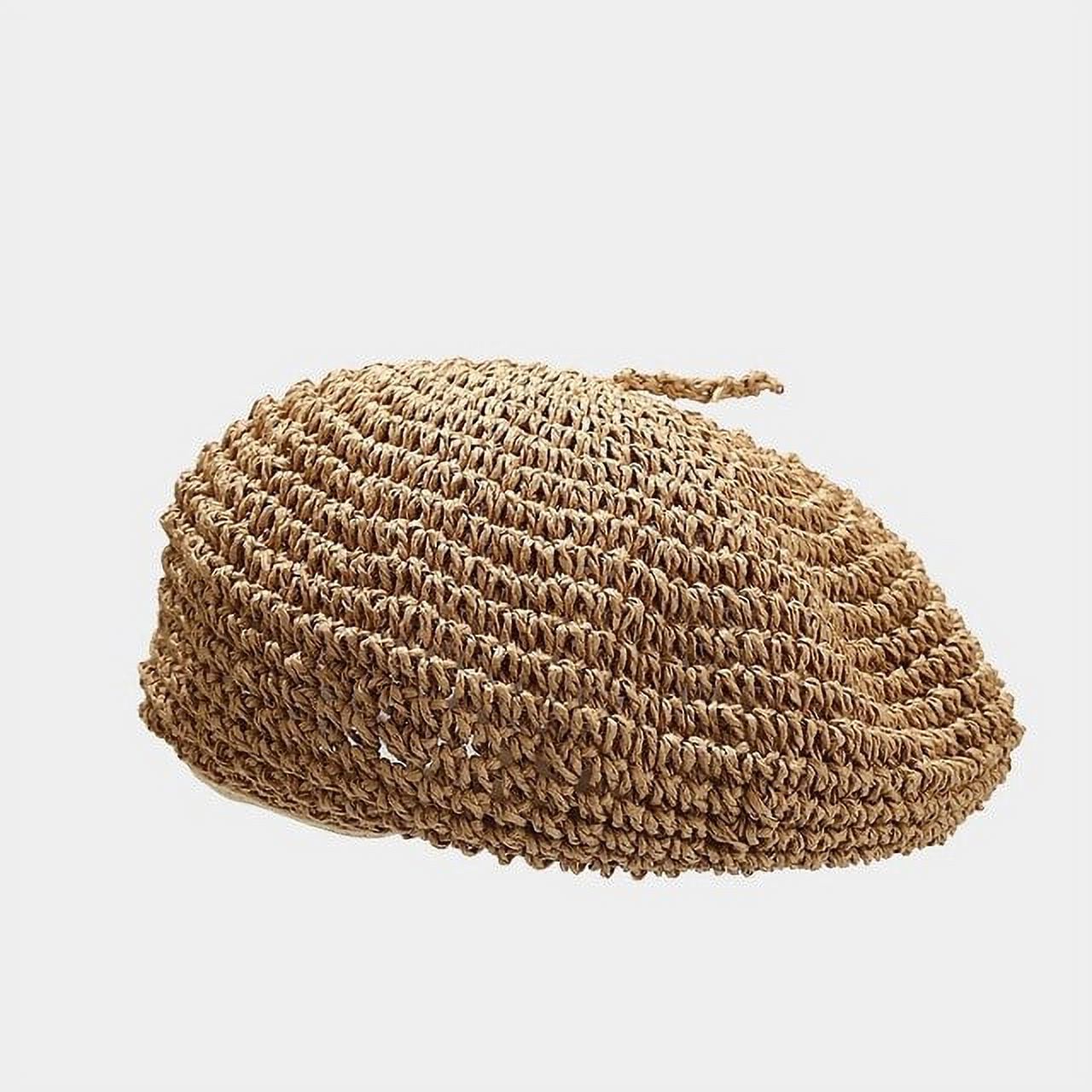 CoCopeanut New Summer Weave Beret Female Straw Hats for Women Spring ...