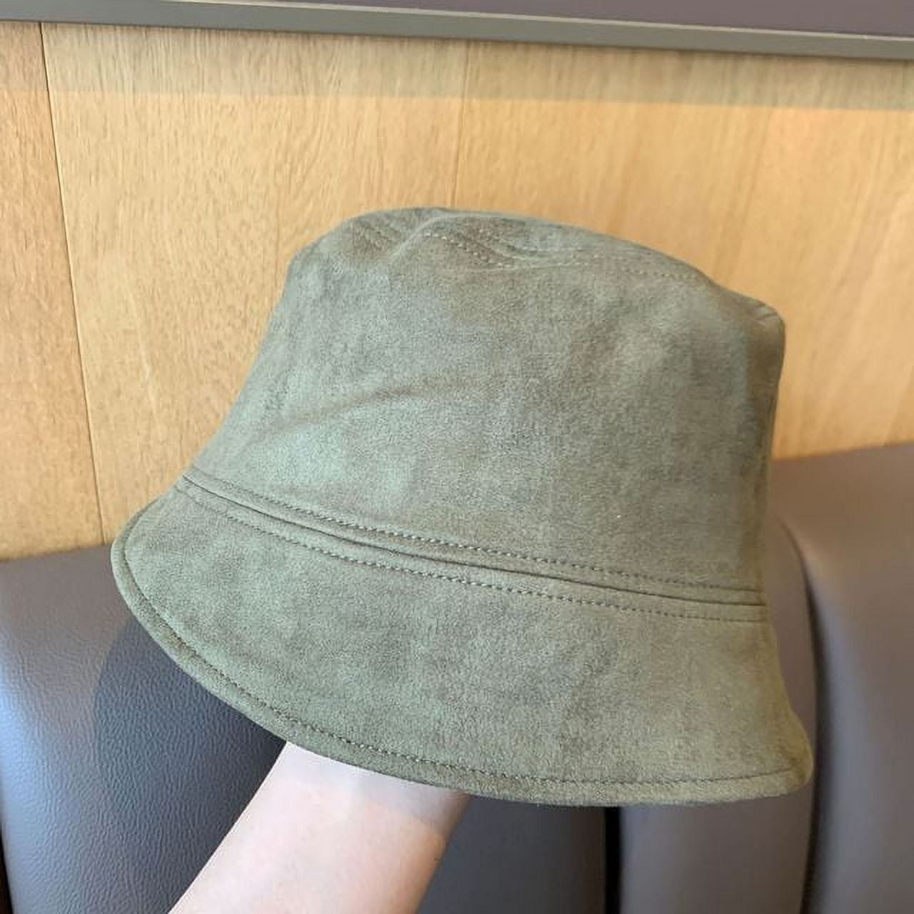 CoCopeanut New Women Corduroy Bucket Hat for Women Winter Spring Plain ...