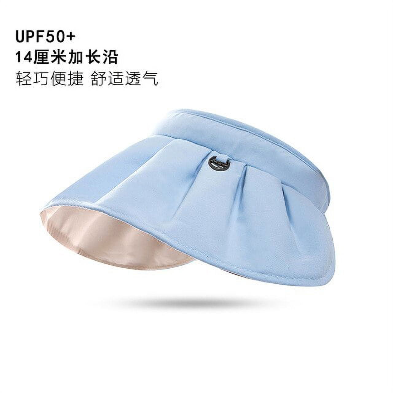 CoCopeanut New Women Summer Sun Visor Wide-brimmed Hat Beach Hat ...