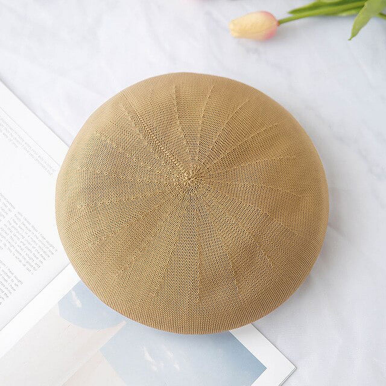 CoCopeanut Topi Baret Musim Gugur Wanita Baret Felt Gaya Inggris Mode ...