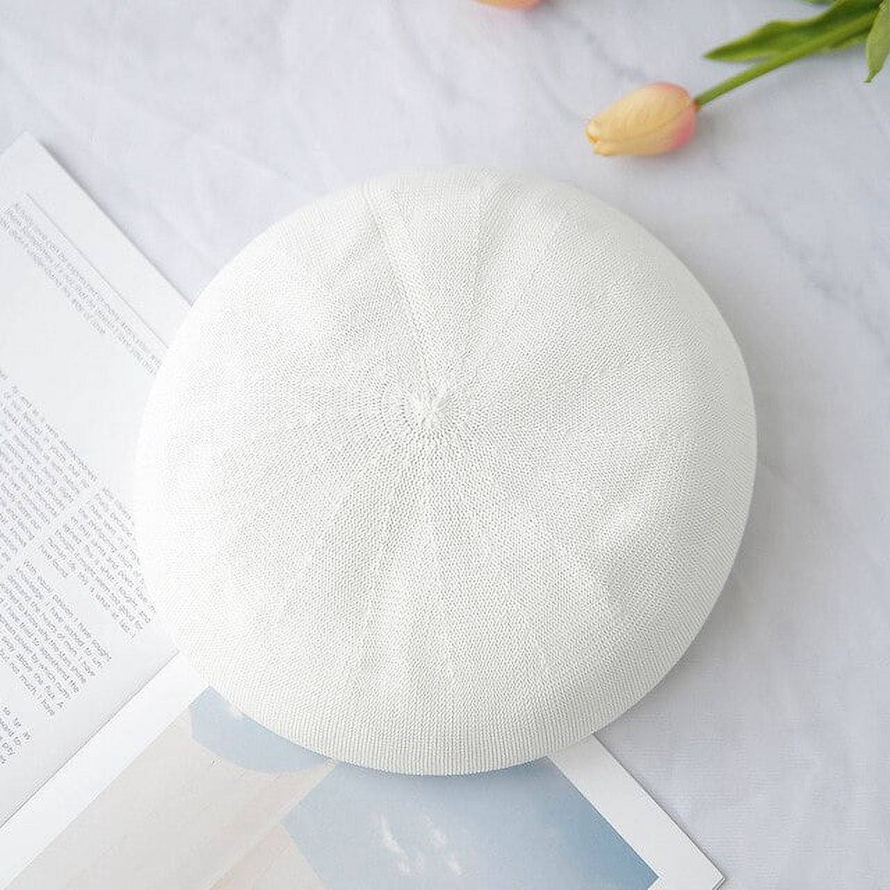 CoCopeanut Topi Baret Musim Gugur Wanita Baret Felt Gaya Inggris Mode ...
