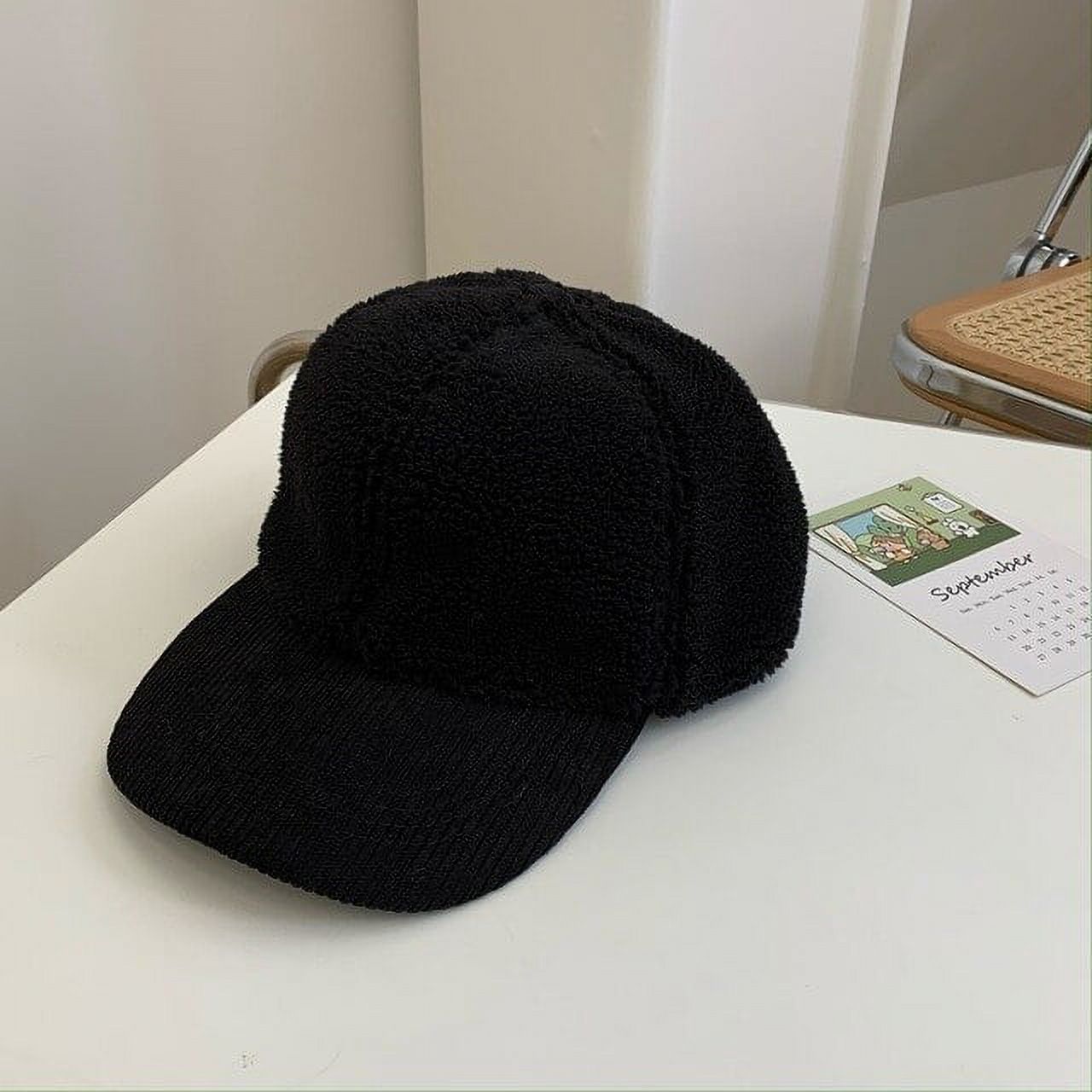 CoCopeanut Topi Bisbol Wol Domba Baru Topi Matahari Wanita Topi Mewah ...