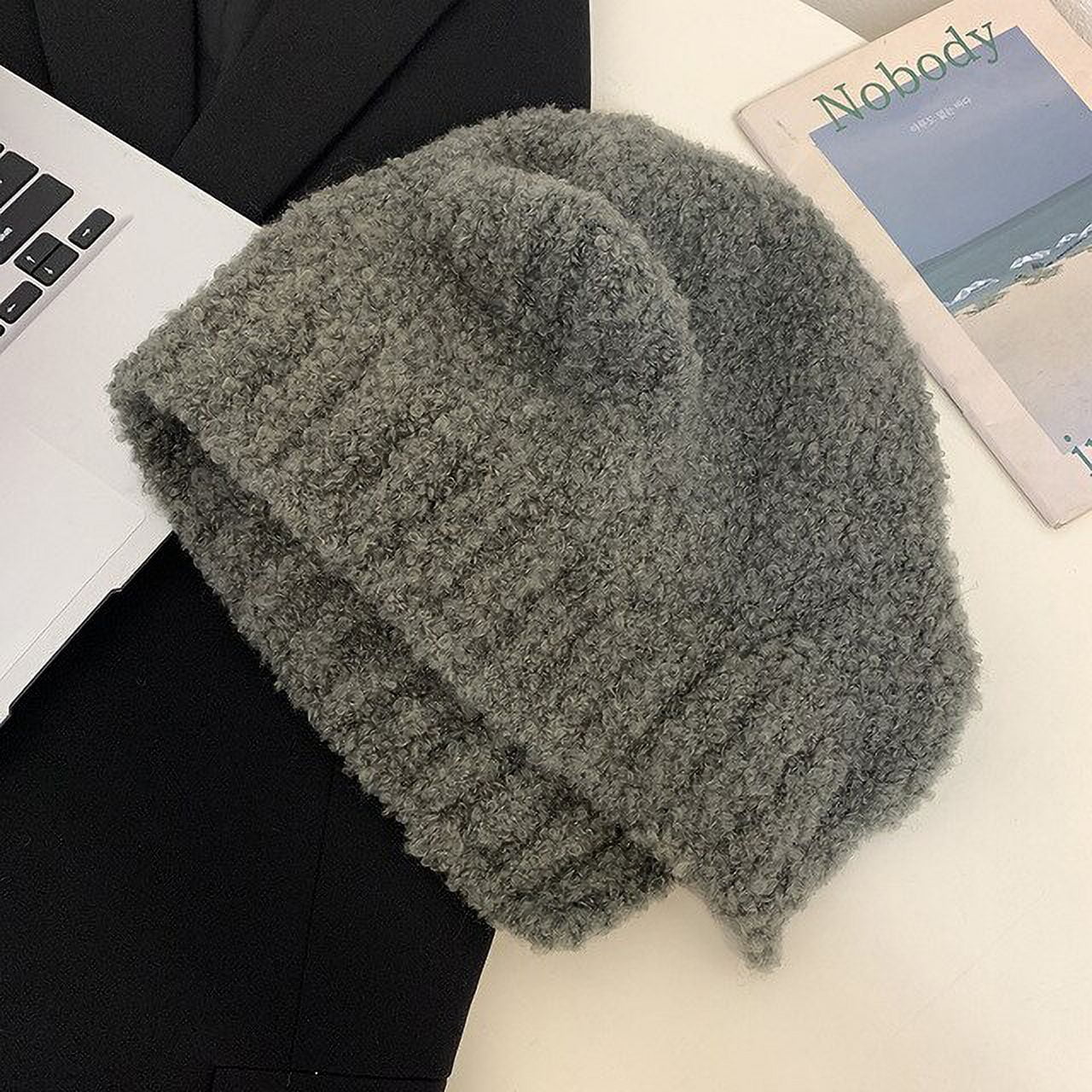 CoCopeanut Topi Bomber Telinga Beruang Mode Baru Helm Keselamatan Pria ...