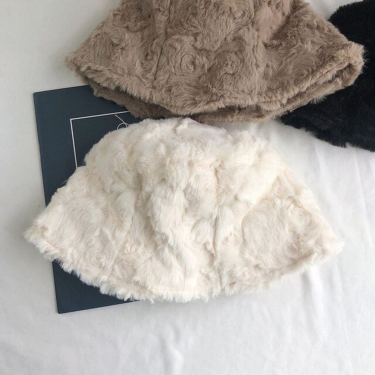 CoCopeanut Topi Bucket Baru Musim Dingin untuk Wanita Topi Bucket ...