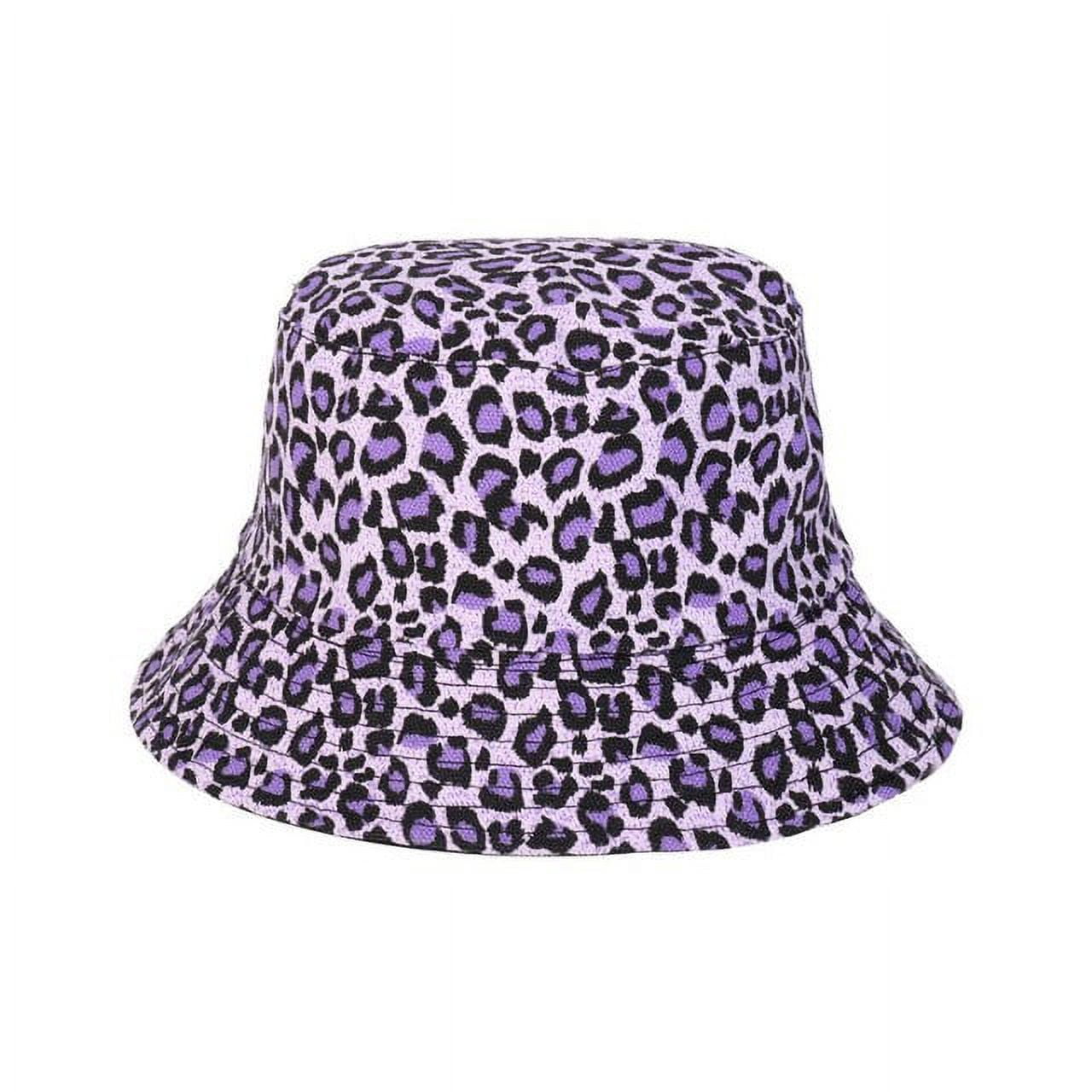 CoCopeanut Topi Bucket Motif Macan Tutul Musim Panas Topi Nelayan Hip ...