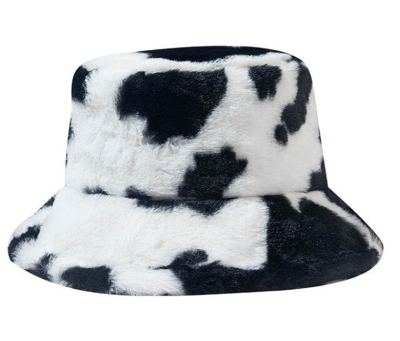 CoCopeanut Topi Ember Mewah Gambar Sapi Musim Dingin Baru 2021 untuk ...