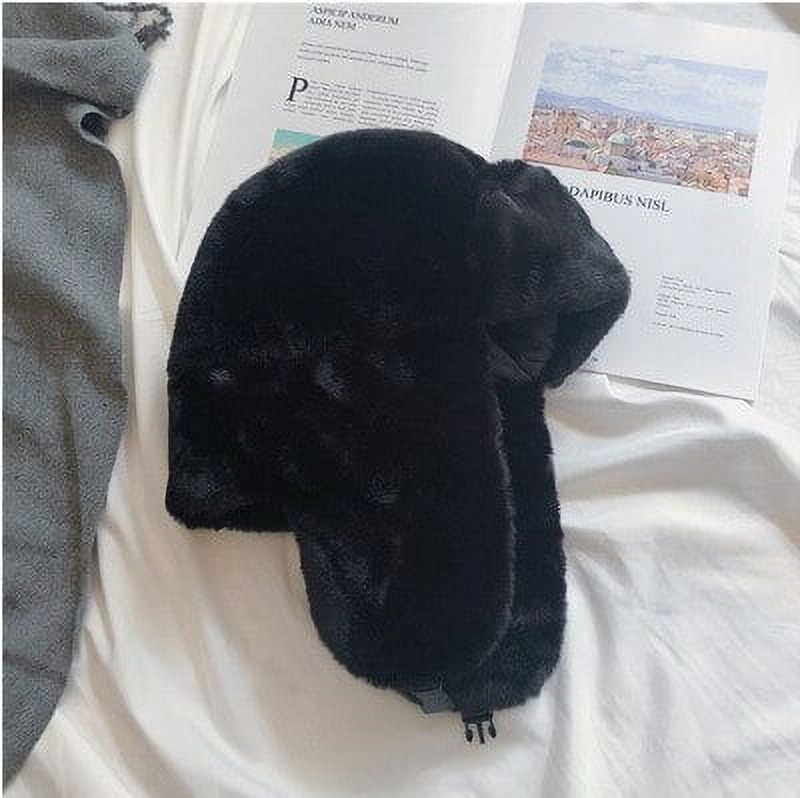 CoCopeanut Topi Wanita 2021 Topi Musim Dingin Topi Ushanka untuk Wanita ...
