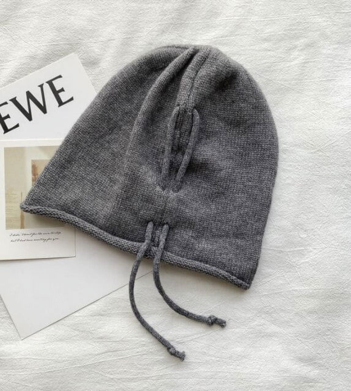 CoCopeanut Topi Wol Hangat Beludru Plus Musim Dingin Baru untuk Wanita ...