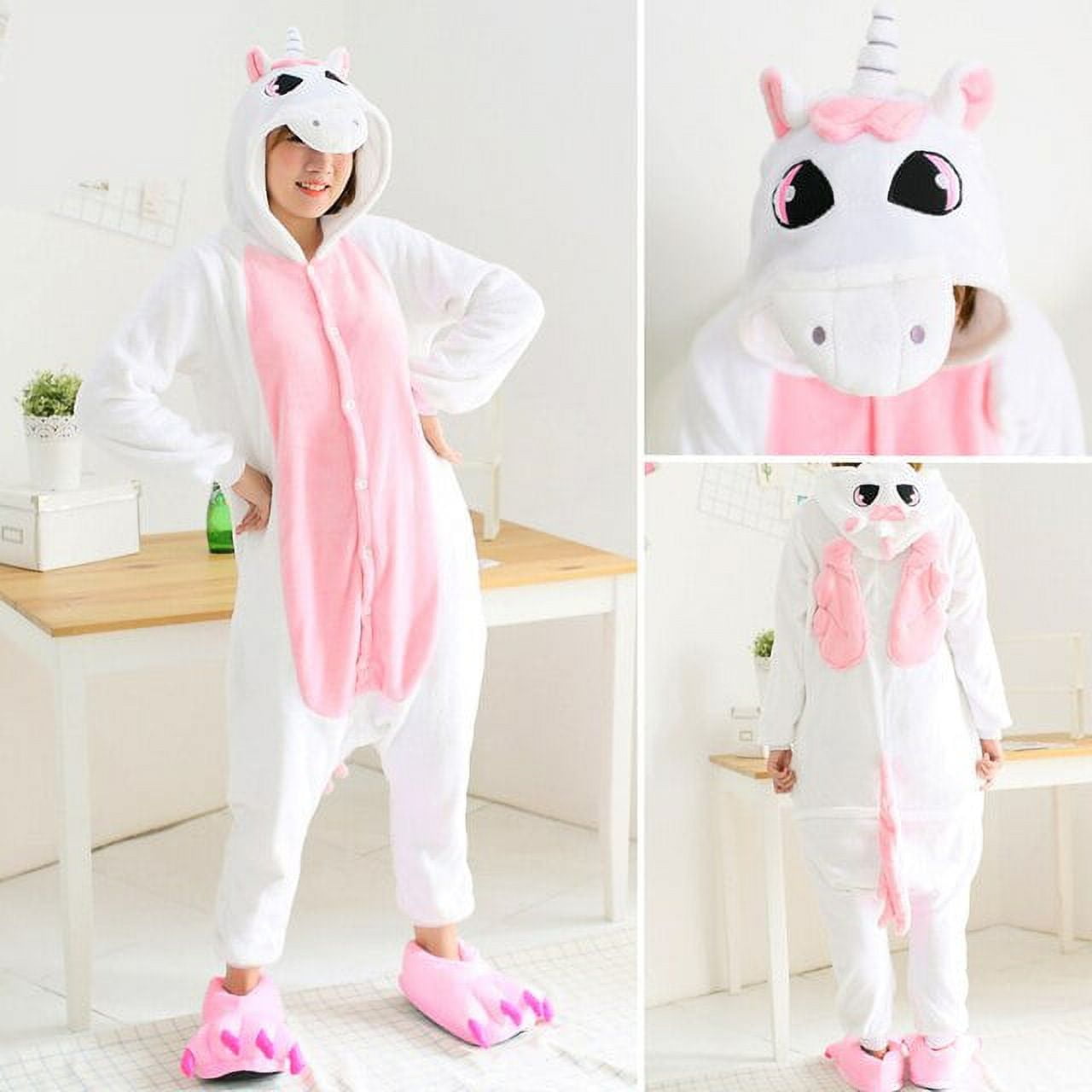 CoCopeanut Unicorn Panda Totoro Pajamas Stitch Adult Animal Onesies ...