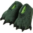 CoCopeanut Unisex Plush Animal Paw Slippers Dinosaur Claw Slippers ...