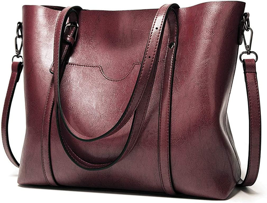 CoCopeanut Womens Leather Purses and Handbags Top Handle Satchel Bags ...