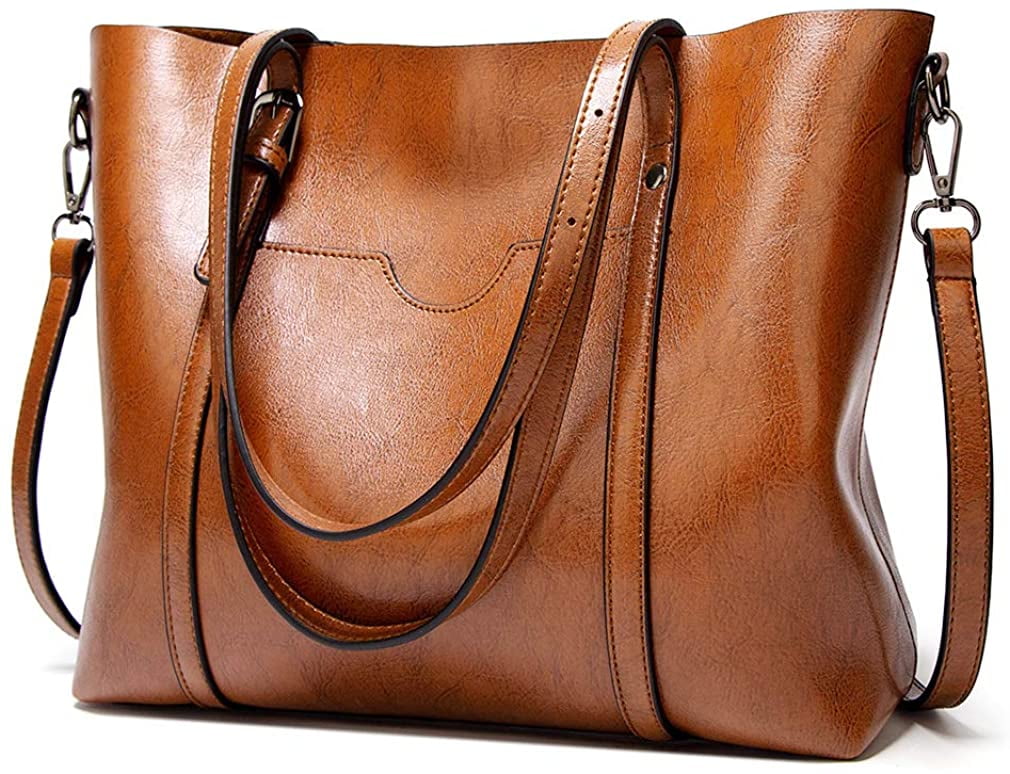 CoCopeanut Womens Leather Purses and Handbags Top Handle Satchel Bags ...