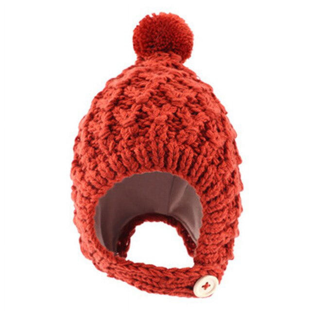 CoCopeaunt Autumn And Winter New Baby Hat, Burst Small Red Cap Baby ...