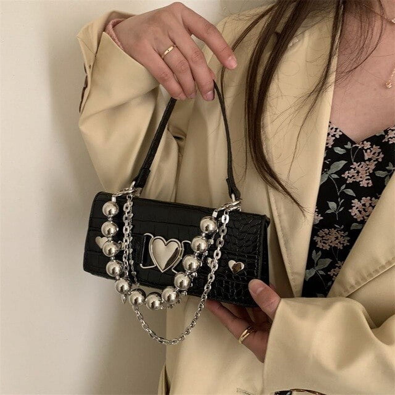 CoCopeaunt Cool Girls Small Square Bags For Women Chains Crossbody Bag ...