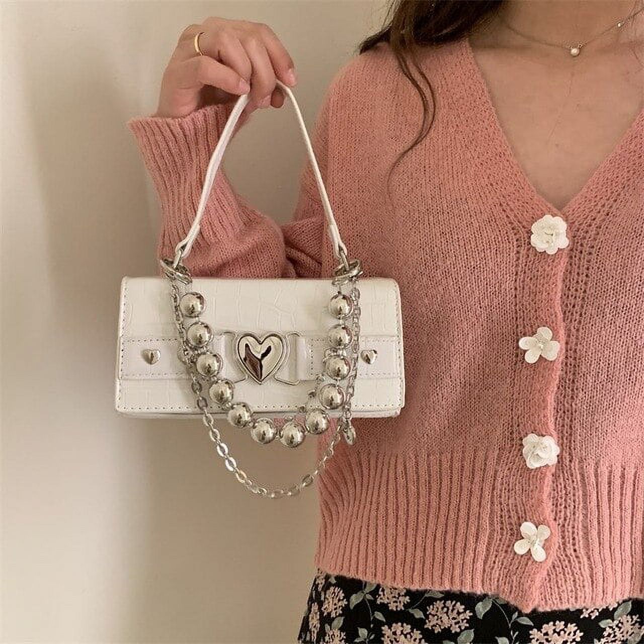 CoCopeaunt Cool Girls Small Square Bags For Women Chains Crossbody Bag ...