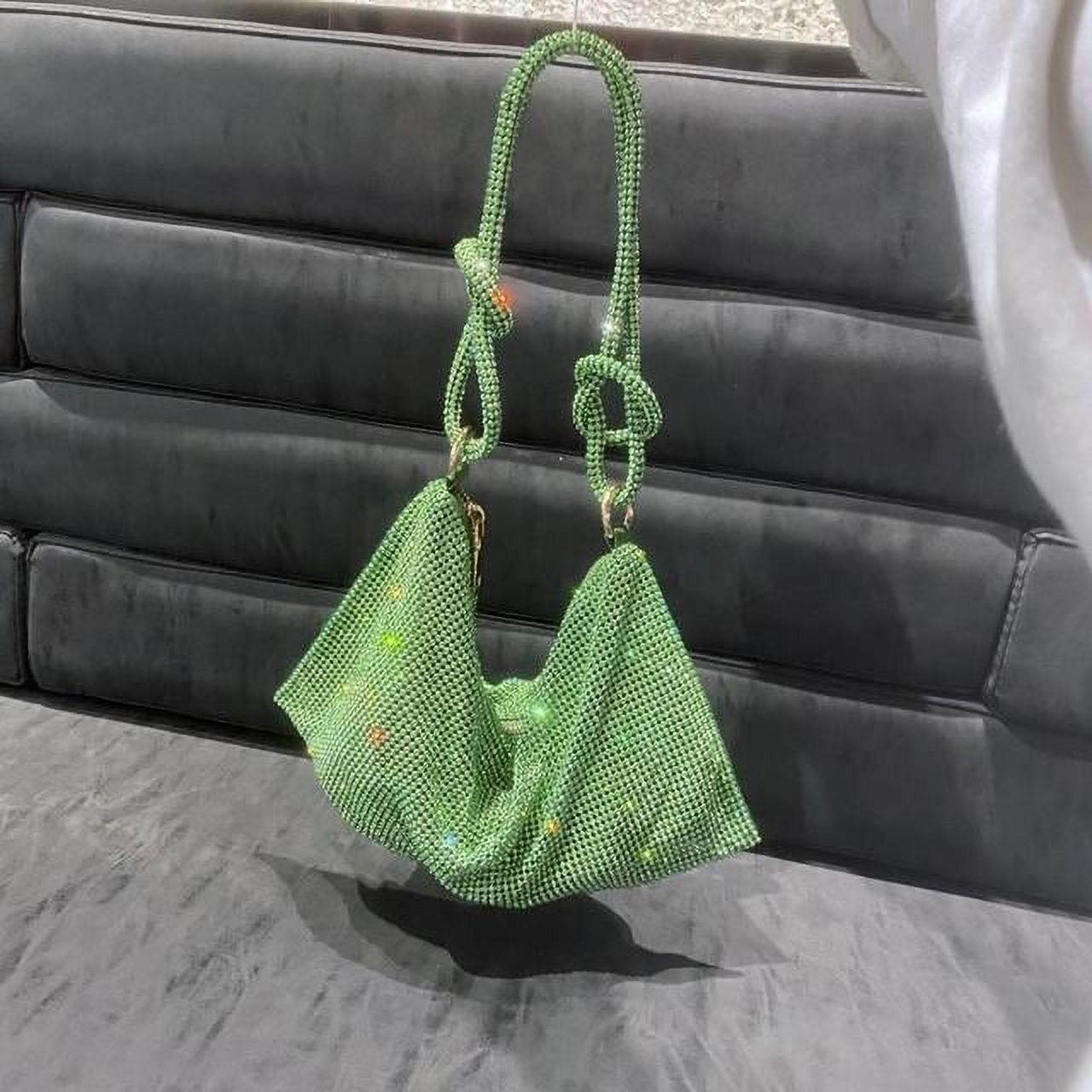 CoCopeaunt Designer Shoulder Bag Luxury Crystal Water Brick Diagonal ...