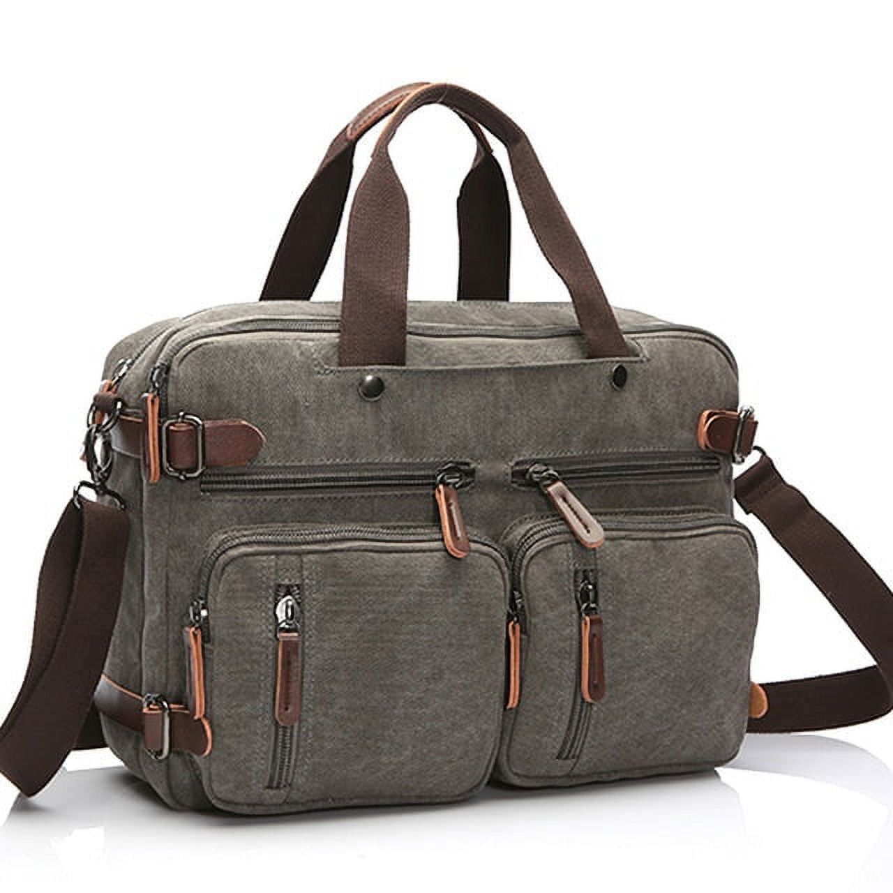 CoCopeaunt Hot Canvas Leather Men Travel Handbag Luggage Bags Men's ...