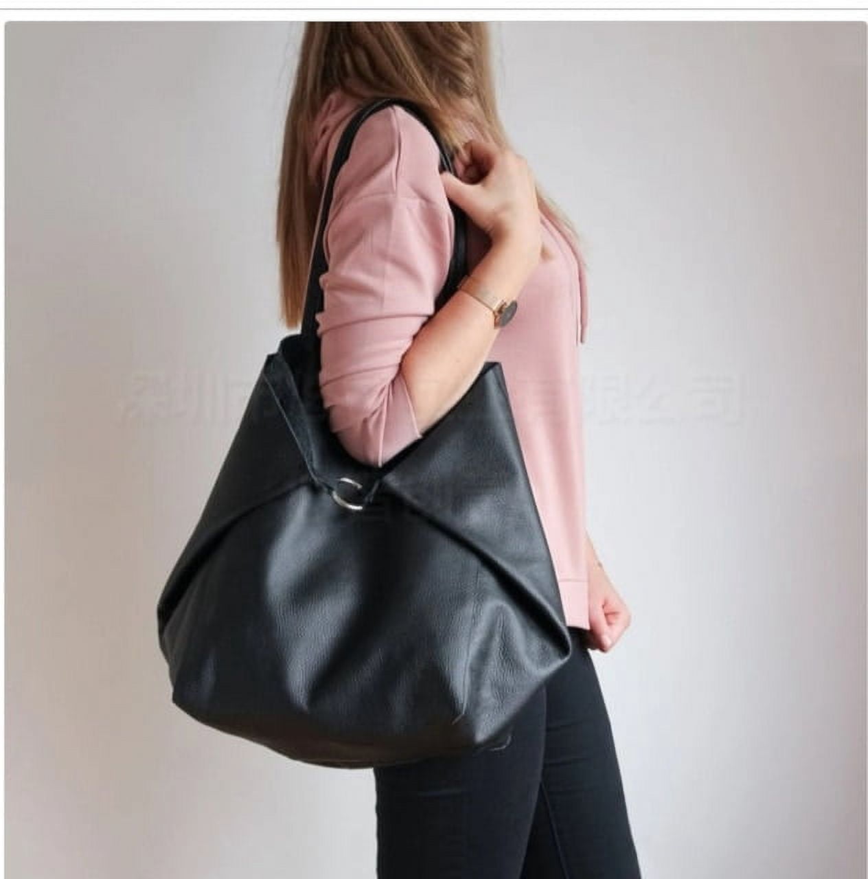 CoCopeaunt Luxury Soft Pu Leather Hand Bags Big Tote Retro Lady Shopper ...