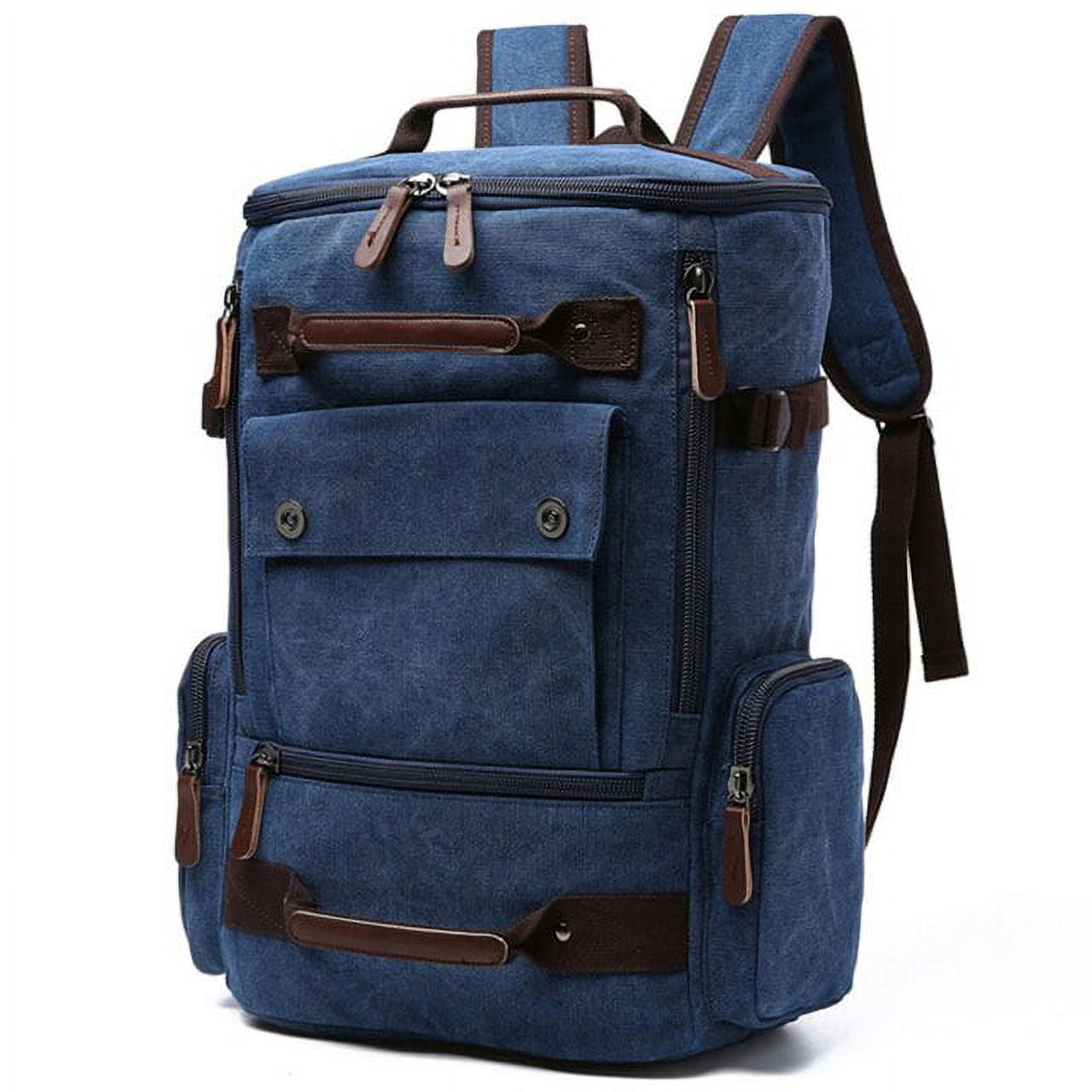 CoCopeaunt Men Laptop Backpack 15 Inch Rucksack Canvas School Bags ...