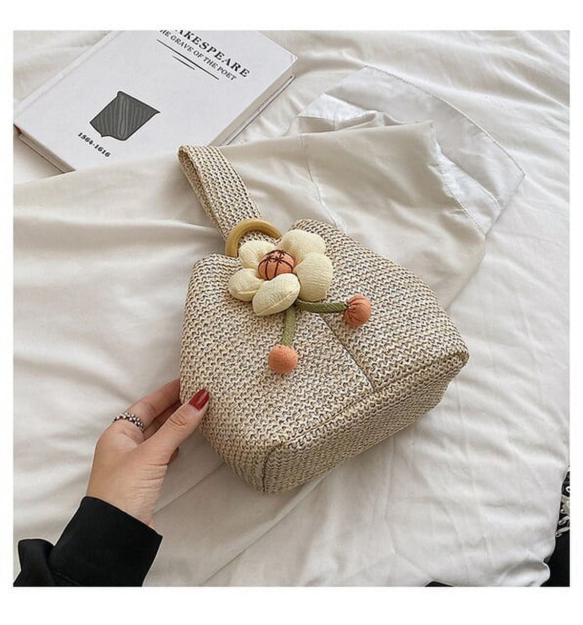 CoCopeaunt Nation Tide Tote Bags for Women Linen Weave Shoulder Bag Top ...