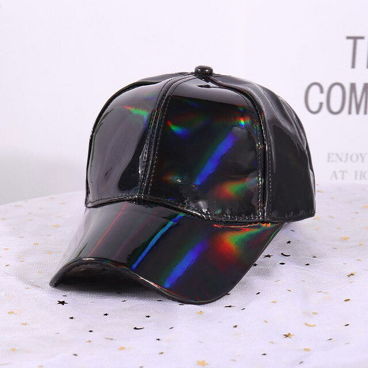 CoCopeaunt New Laser Skin Reflective Cap, Fashion Trend Gradually ...