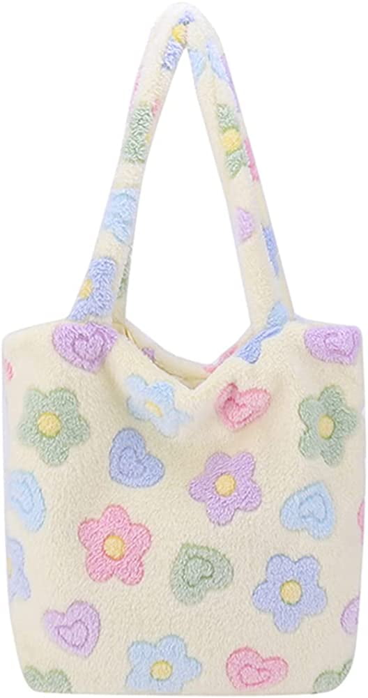 CoCopeaunt Plush Underarm Bag, Ladies Fluffy Shoulder Bag, Women Furry ...