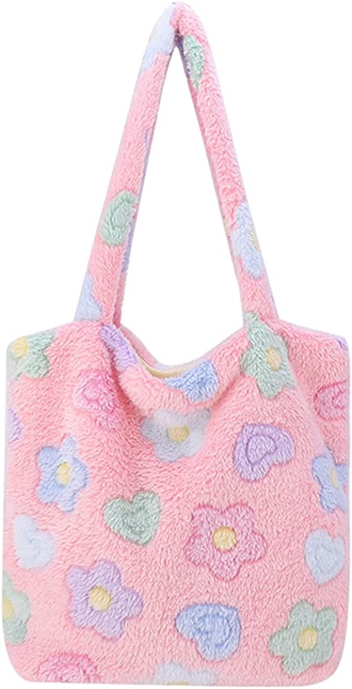 CoCopeaunt Plush Underarm Bag, Ladies Fluffy Shoulder Bag, Women Furry ...