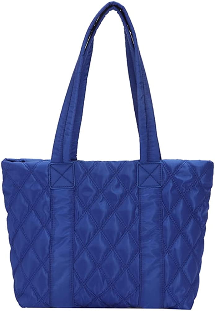 CoCopeaunt Quilted Tote Bags for Women Lightweight Puffer Padding Shoulder Bag Large Nylon Tote ...