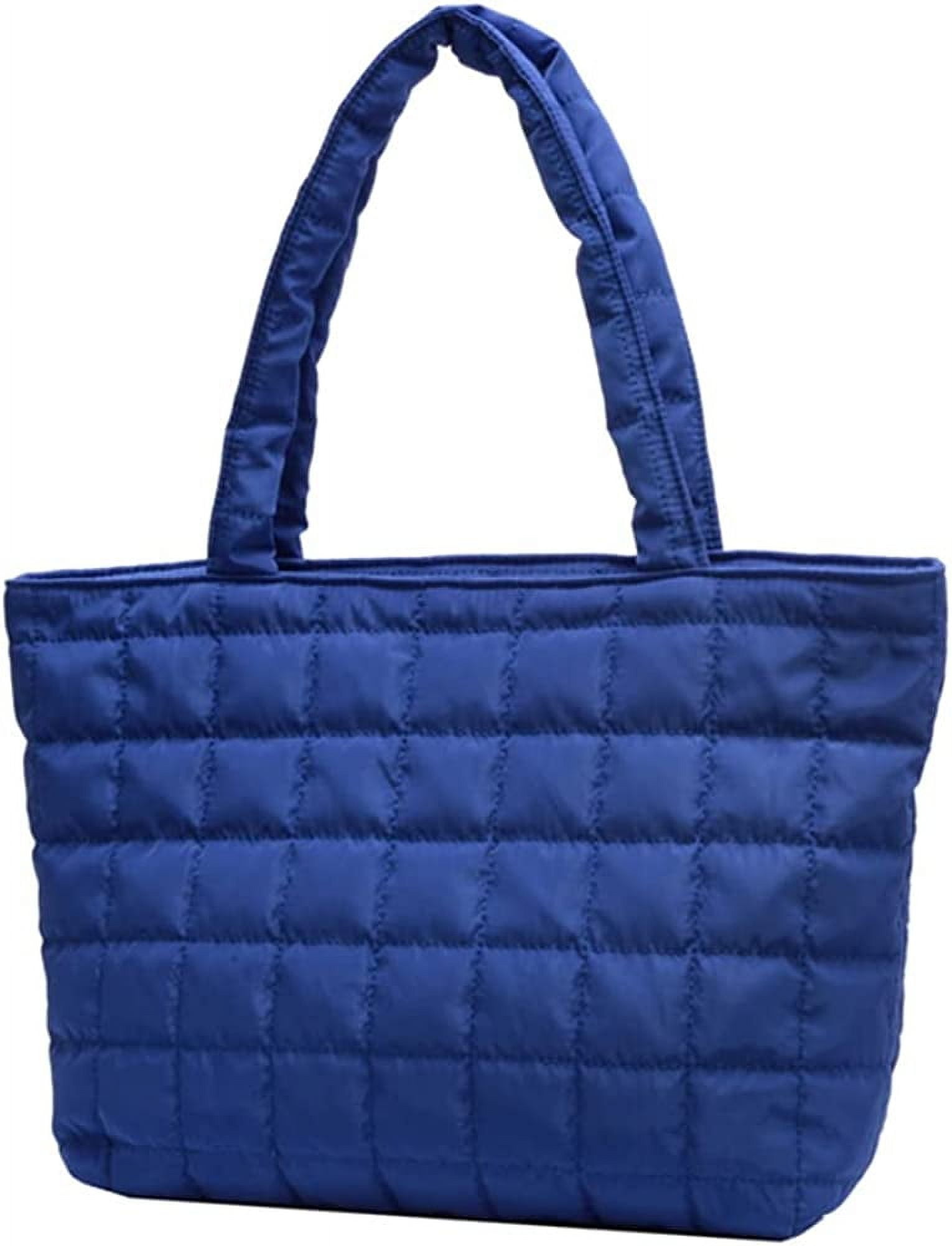 CoCopeaunt Quilted Tote Bag for Women, Lightweight Puffer Padding ...
