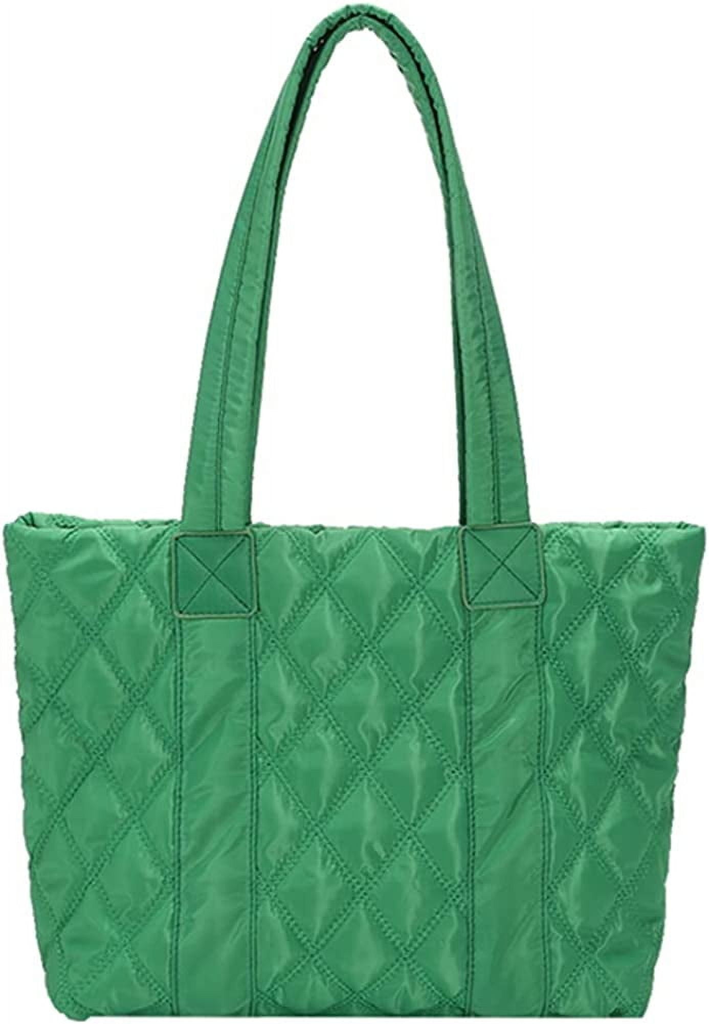 CoCopeaunt Quilted Tote Bags for Women Lightweight Puffer Padding ...