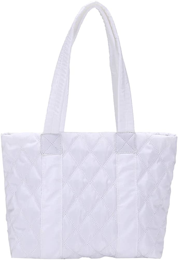 CoCopeaunt Quilted Tote Bags for Women Lightweight Puffer Padding ...
