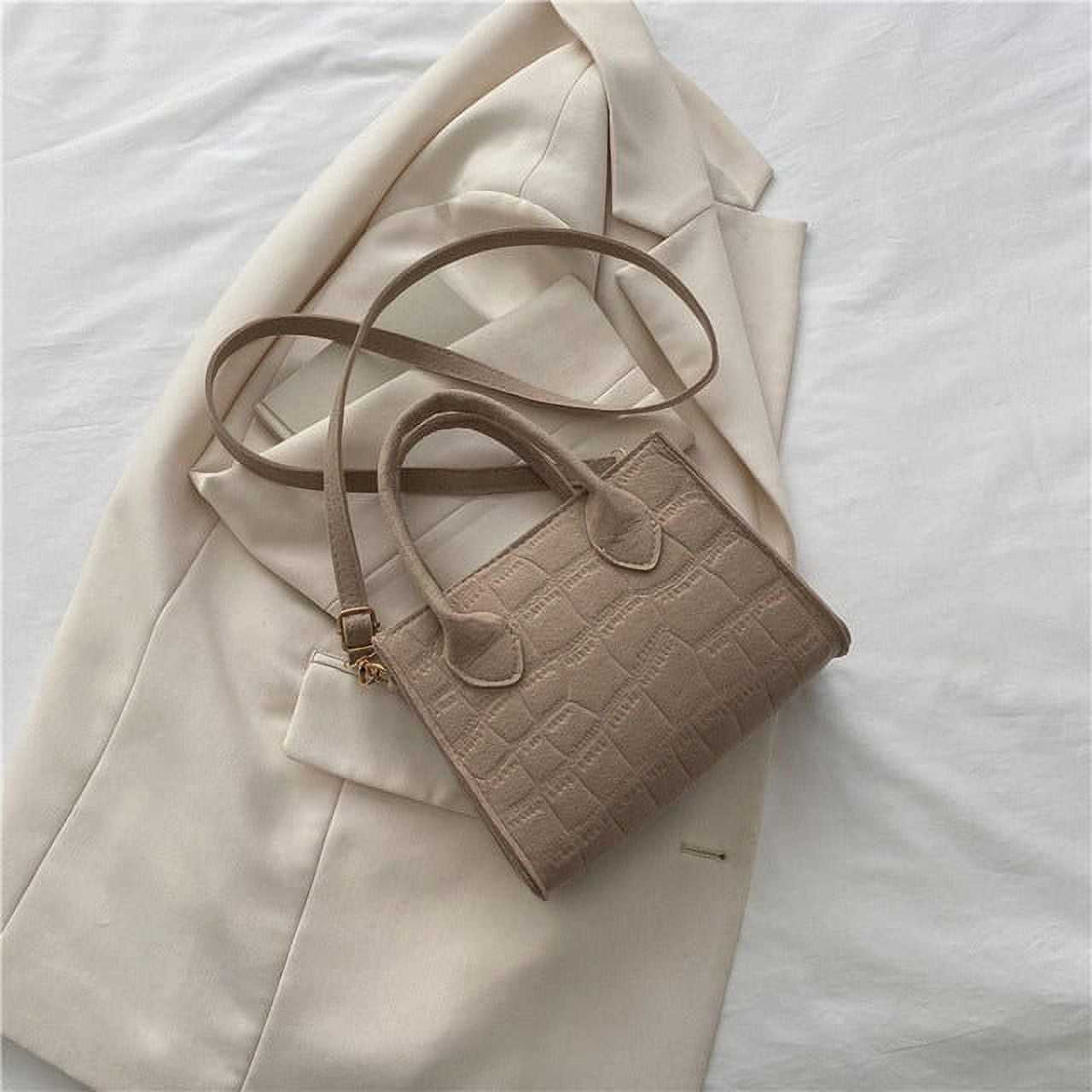 CoCopeaunt Small Shoulder Bag Vintage Short Handle Handbag Tote Bags ...