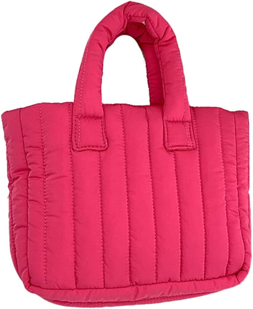 CoCopeaunt Tote Bag Women Stylish Down Padded Handbag Casual Quilted ...