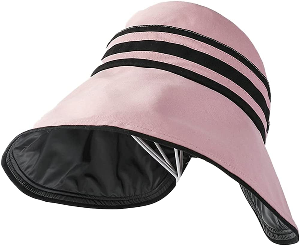 CoCopeaunt UV Protection Visors for Women Girls Wide Brim Sun Hat UPF ...