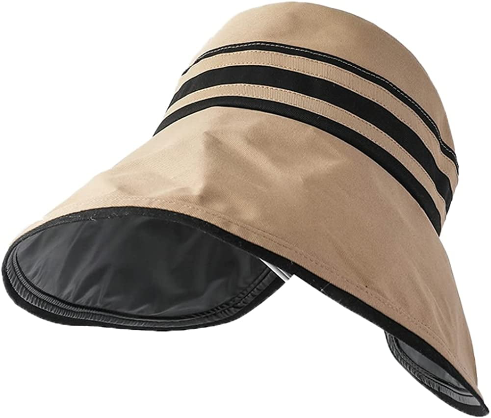 CoCopeaunt UV Protection Visors for Women Girls Wide Brim Sun Hat UPF ...
