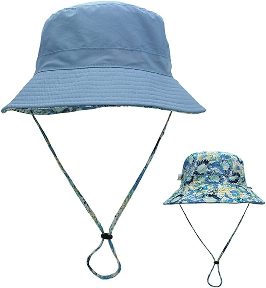 CoCopeaunt Unisex UV Protection Sun Hat Reversible Bucket Hat Parent ...