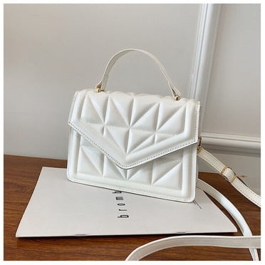 LUXUR Ladies Genuine Leather Top Handle Handbag Women Classic Satchel ...