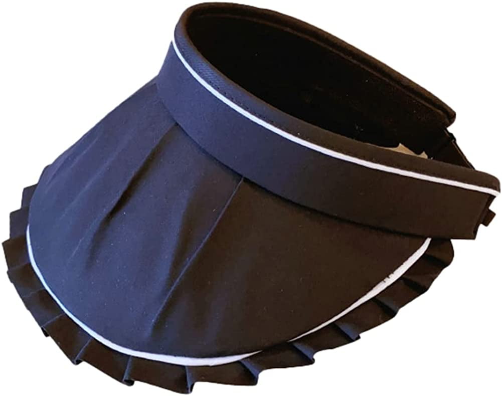 CoCopeaunt Wide Brim Sun Visors for Women Girls Sun Protection Sun Hat ...