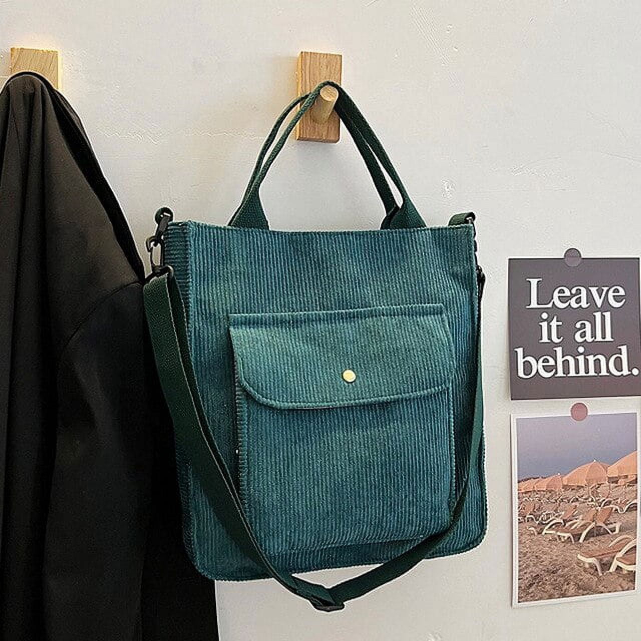 CoCopeaunt Women Bag Shoulder Bag Large Capacity Corduroy Crossbody ...