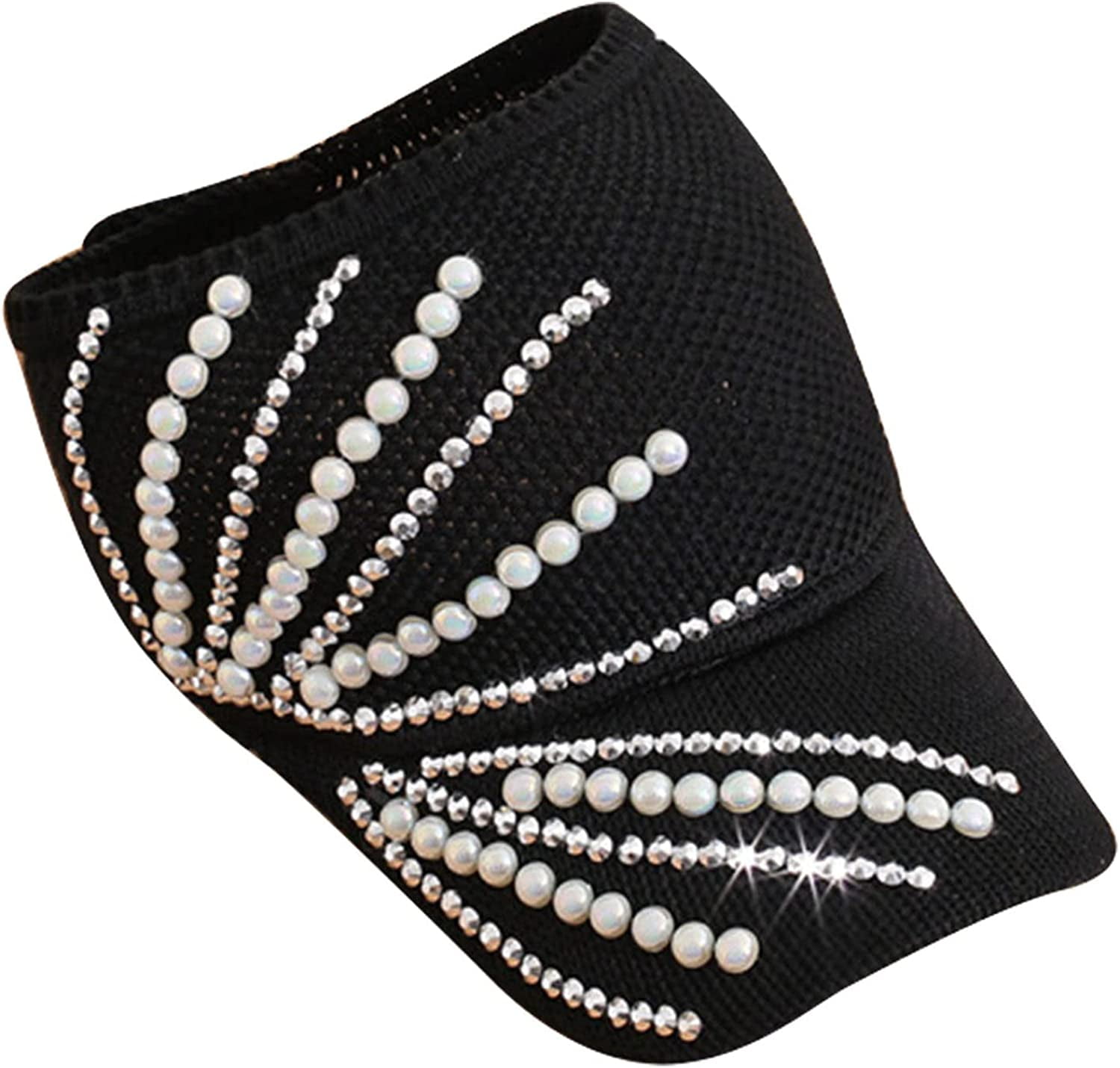 CoCopeaunt Women Baseball Caps Studded Rhinestone Crystals Ponytail Hat ...