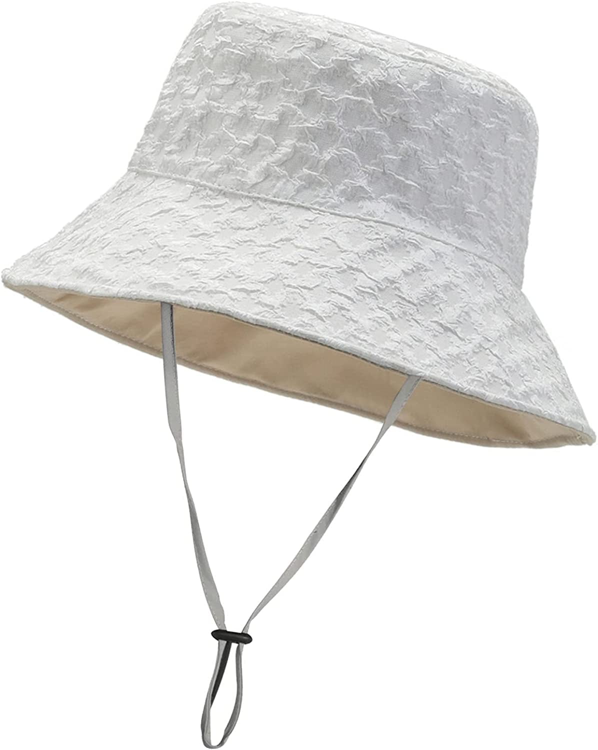 CoCopeaunt Women Bucket Hats,Double-Side-Wear Reversible Bucket Hat ...