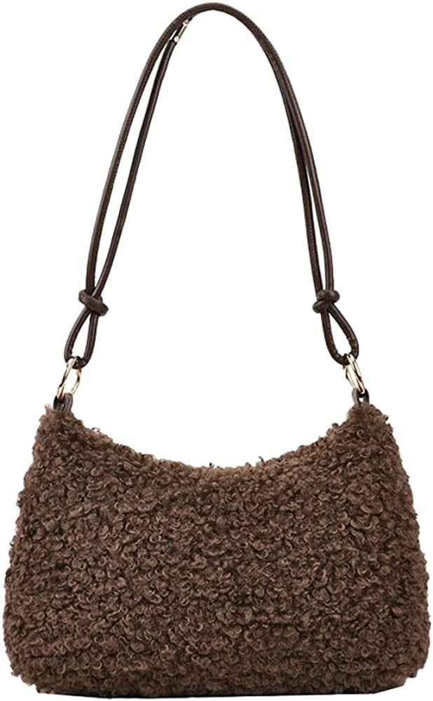 CoCopeaunt Women Tote Bag Cute Stylish Casual Shoulder Bag Fuzzy Plush ...