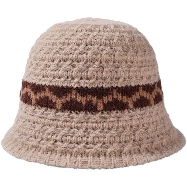 Time and Tru Women's Paper Bucket Hat, Natural - Walmart.com