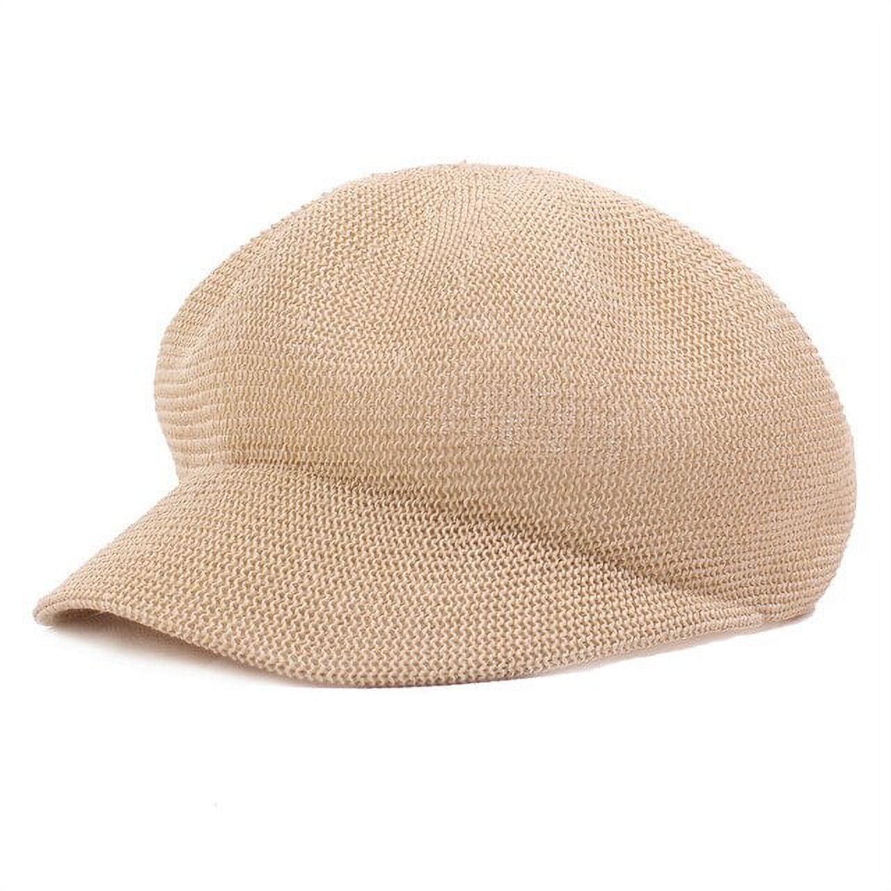 CoCopeaunts Beret Cap Octagonal Beret Mesh Thin Summer Newsboy Cap ...