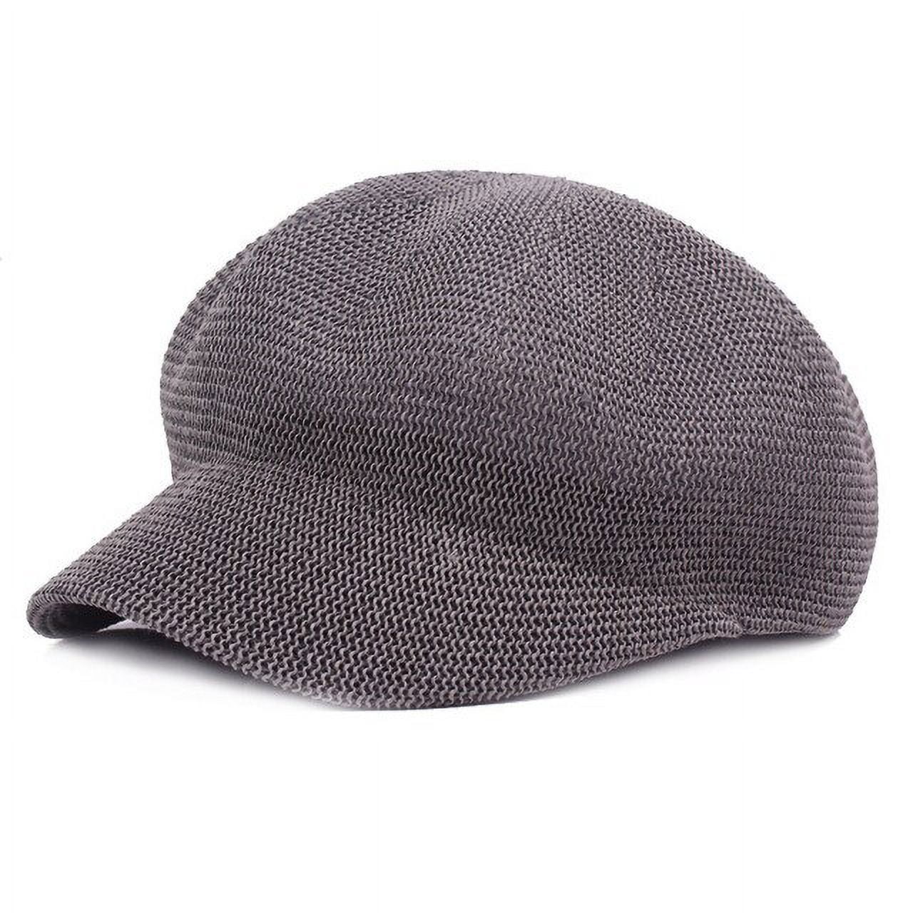 CoCopeaunts Beret Cap Octagonal Beret Mesh Thin Summer Newsboy Cap ...