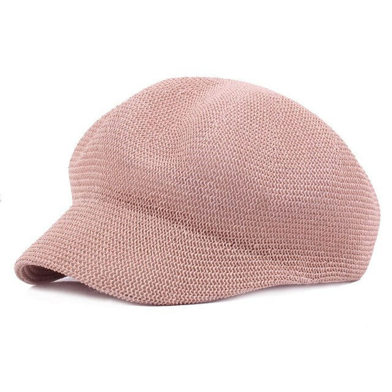 CoCopeaunts Beret Cap Octagonal Beret Mesh Thin Summer Newsboy Cap ...