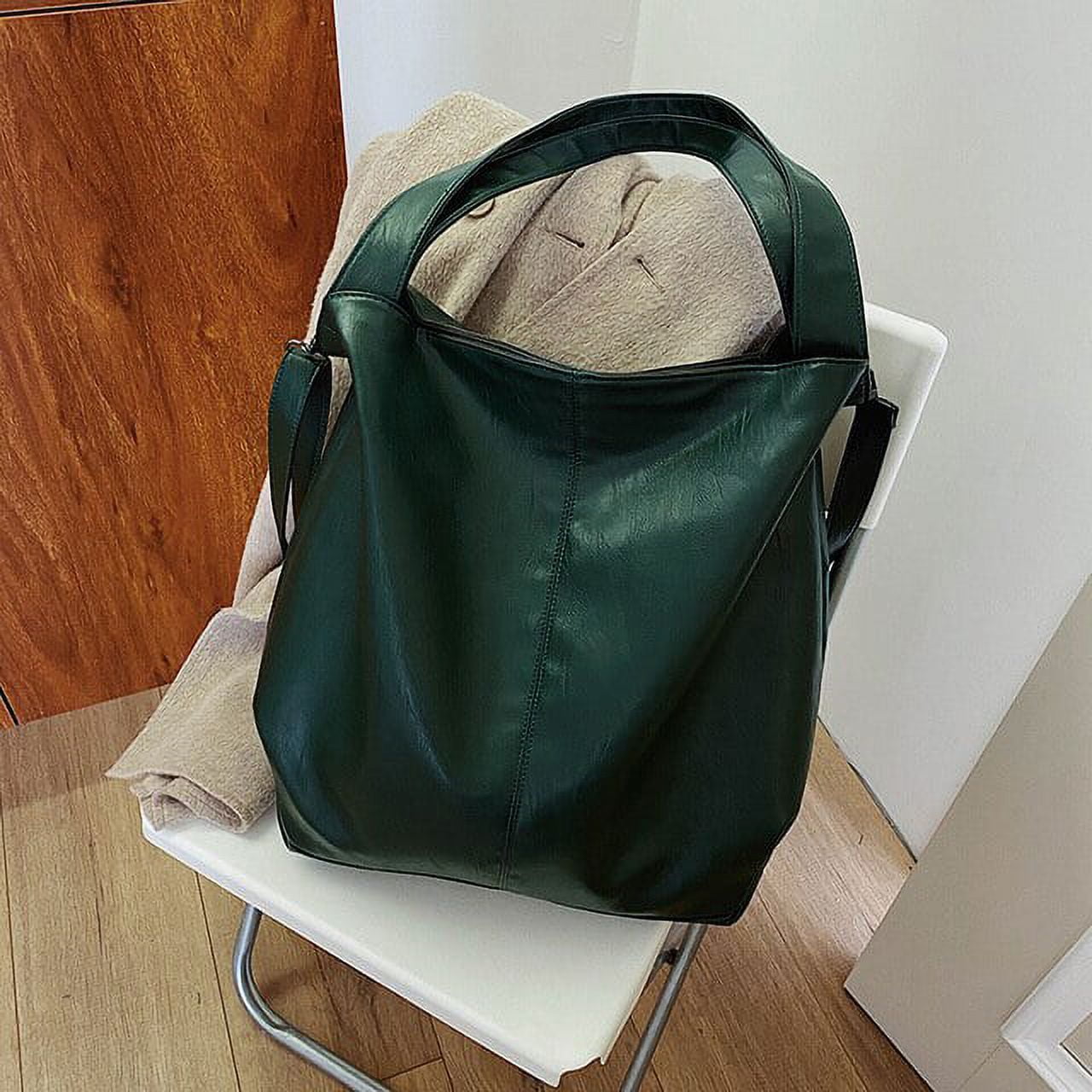 CoCopeaunts Big Size Soft Leather Messenger Bags for Women Large ...