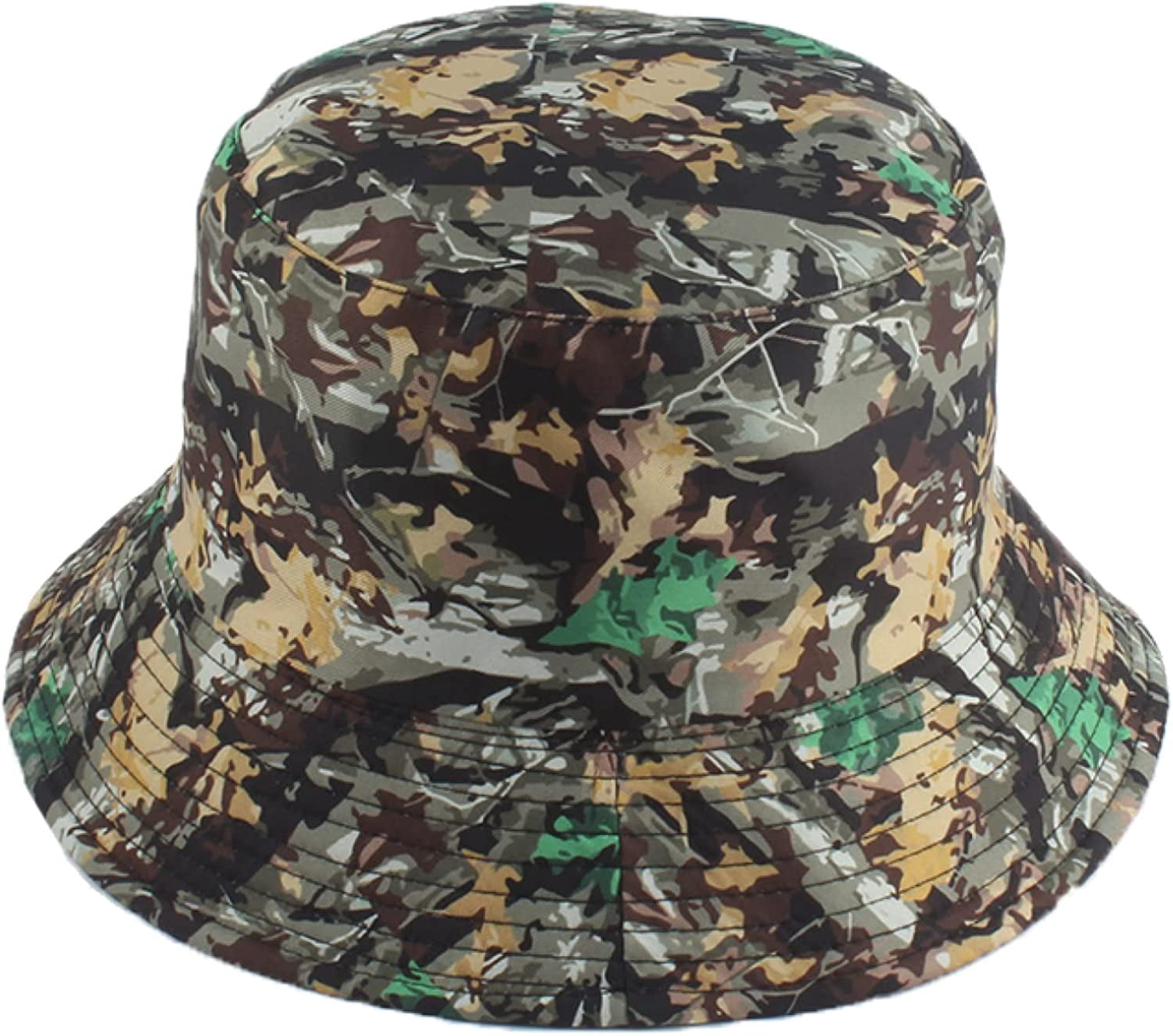 CoCopeaunts Camo Bucket Hat Outdoor Reversible Summer Fisherman Hat for ...